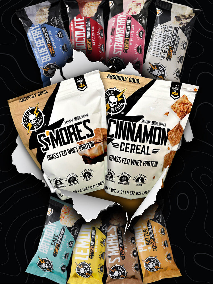 Battle Bars - the best tasting protein products in America.