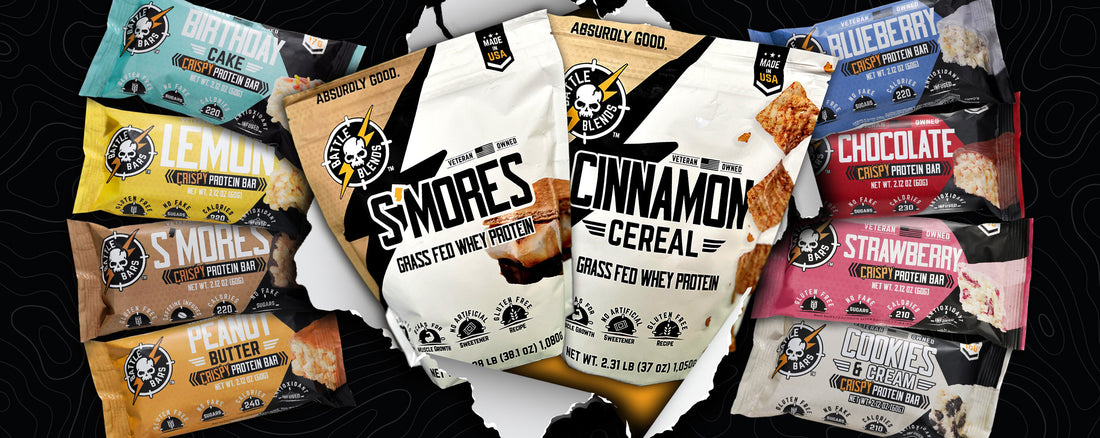 Battle Bars - the best tasting protein products in America.