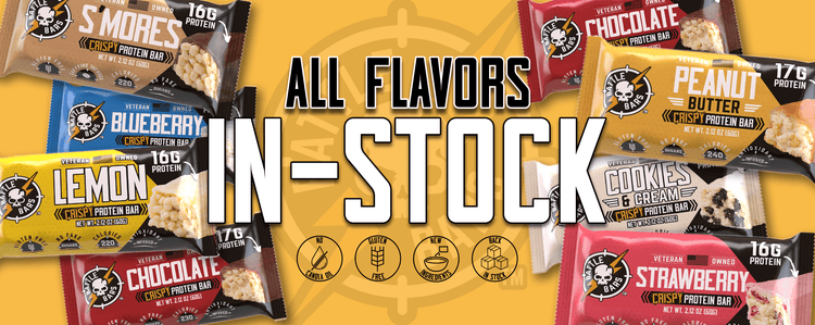 Battle Bars - Crispy Protein Bars Crafted By Veterans