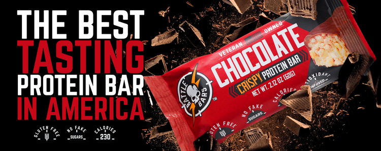 Battle Bars - Crispy Protein Bars Crafted By Veterans